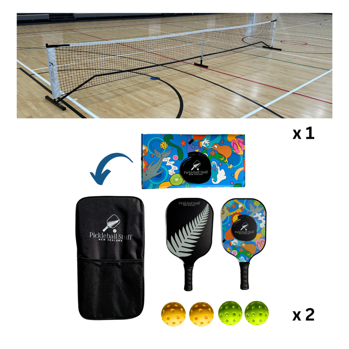 Beginner Home Starter Bundle - Indoor & Outdoor – Pickleball Stuff
